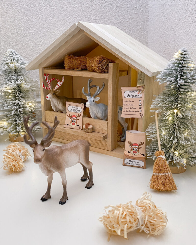 Wichteltür 2024 - Das Rentier als zauberhafte Ergänzung